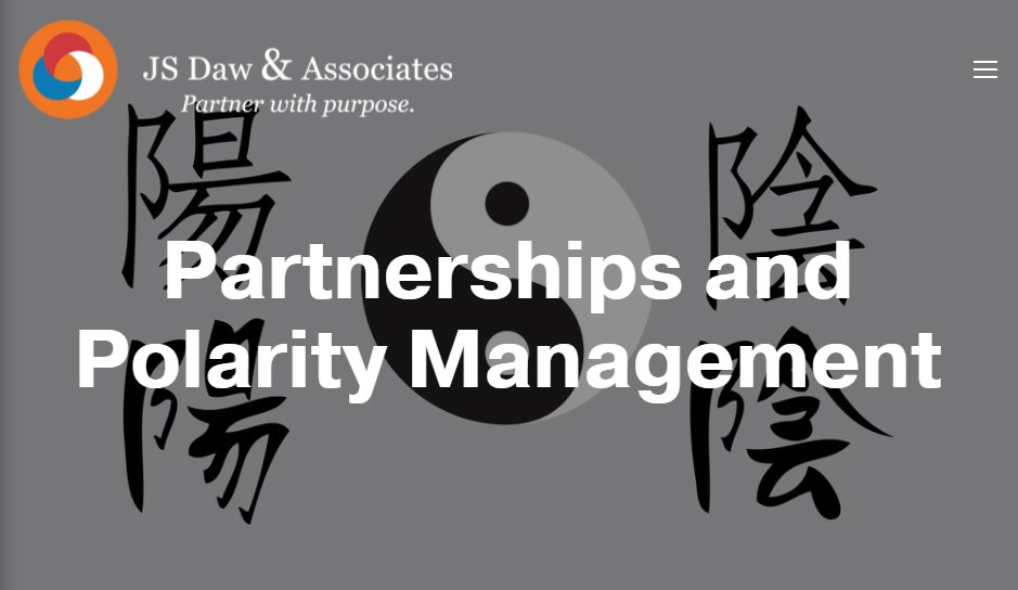 Partnerships and Polarity Management - Healthy Aging CORE Alberta Partnerships and Polarity Management - Healthy Aging CORE Alberta